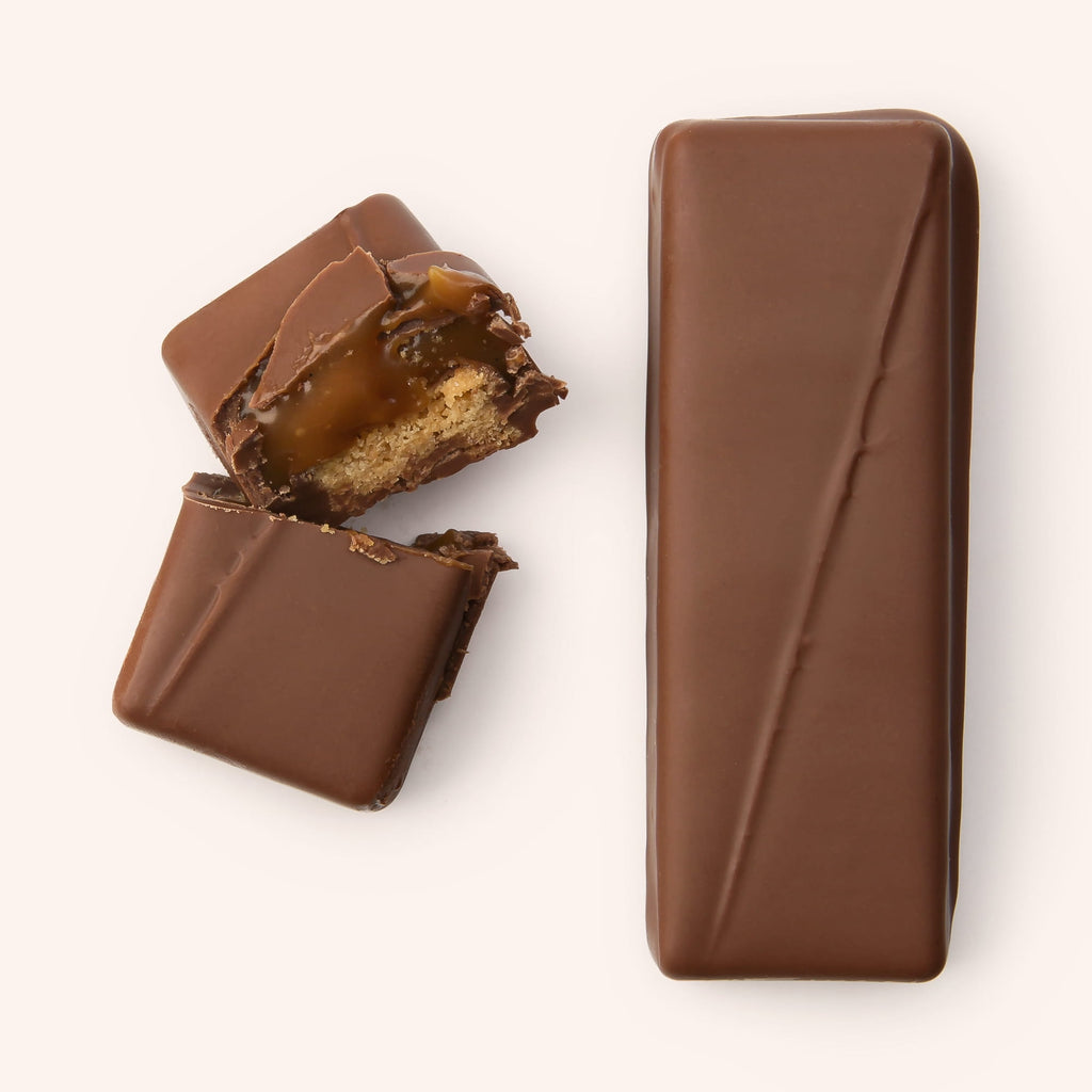 Milk Chocolate - Caramel biscuit Bite-sized | À la Mère de Famille