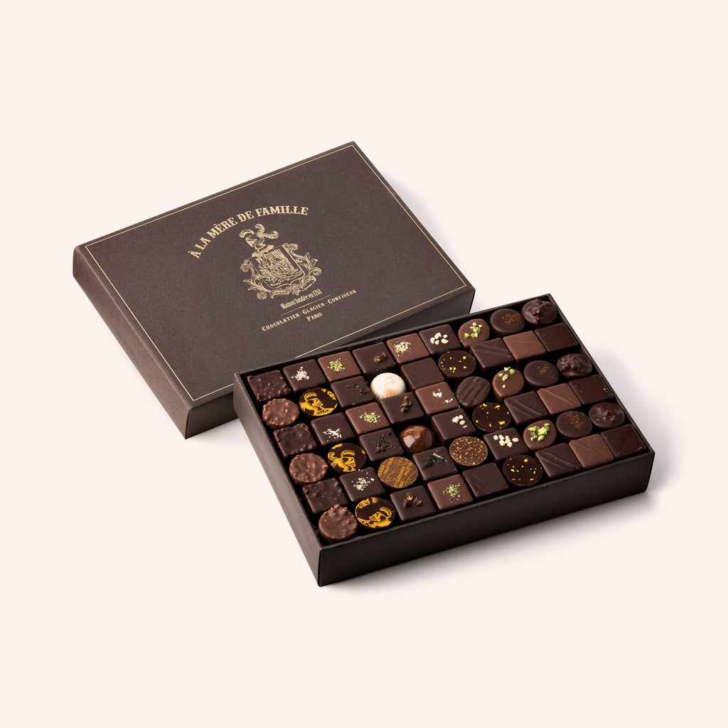 Assorted chocolates box 1kg | À la Mère de Famille
